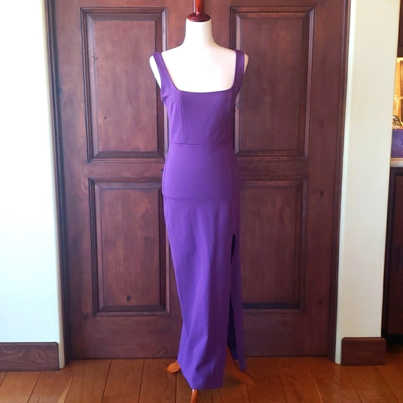 Socialite | Dresses | Nwt Socialite High Slit Maxi Dress Size Small ...
